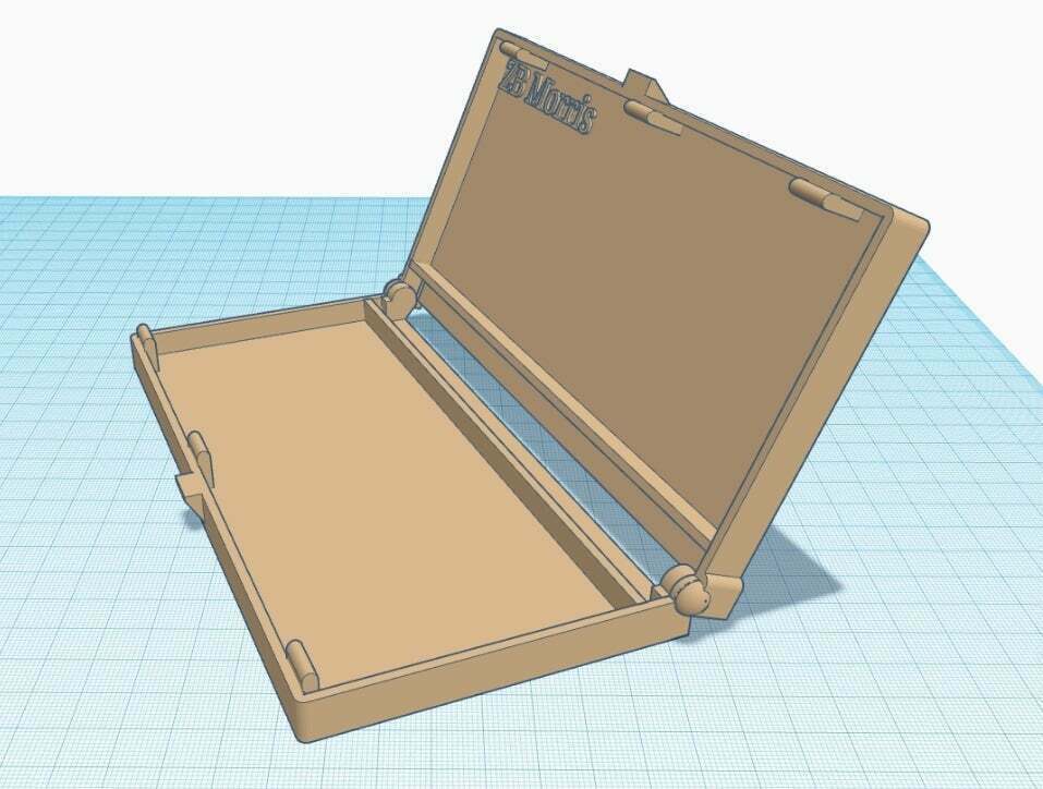 Free STL file 12 Men's Morris, folding 🎲・3D print design to download・Cults