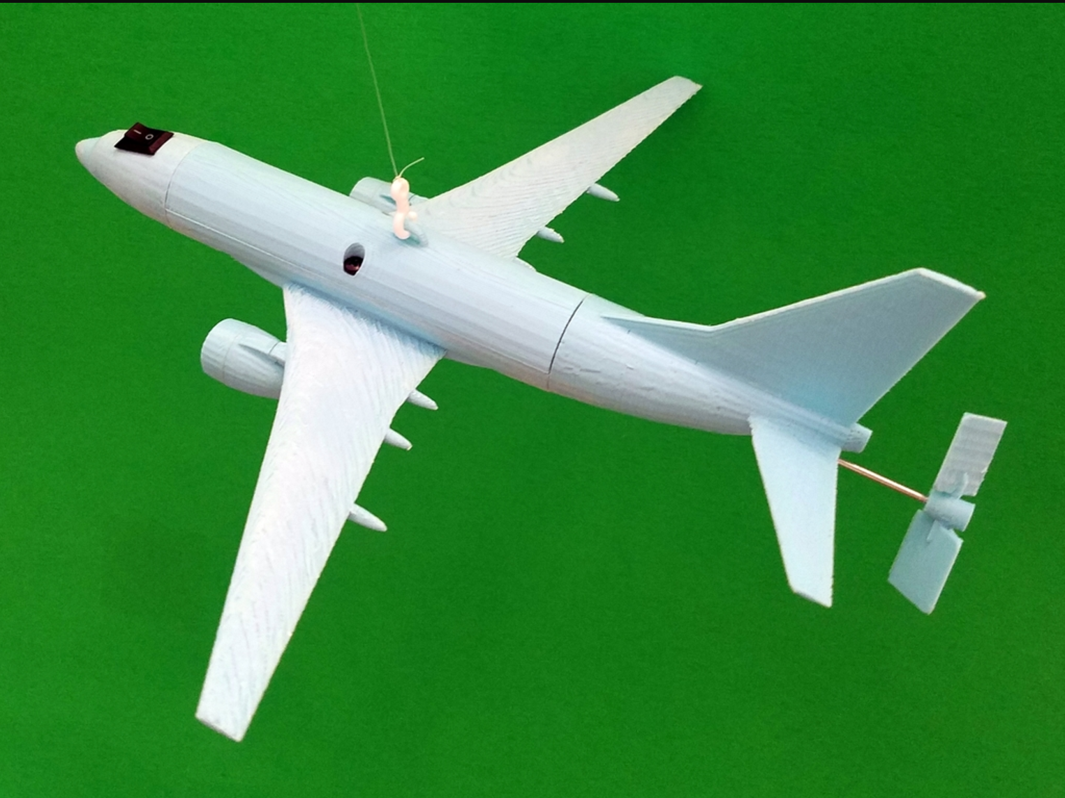 Download free STL file Boeing 737 Ceiling Flyer • 3D printer design ・ Cults