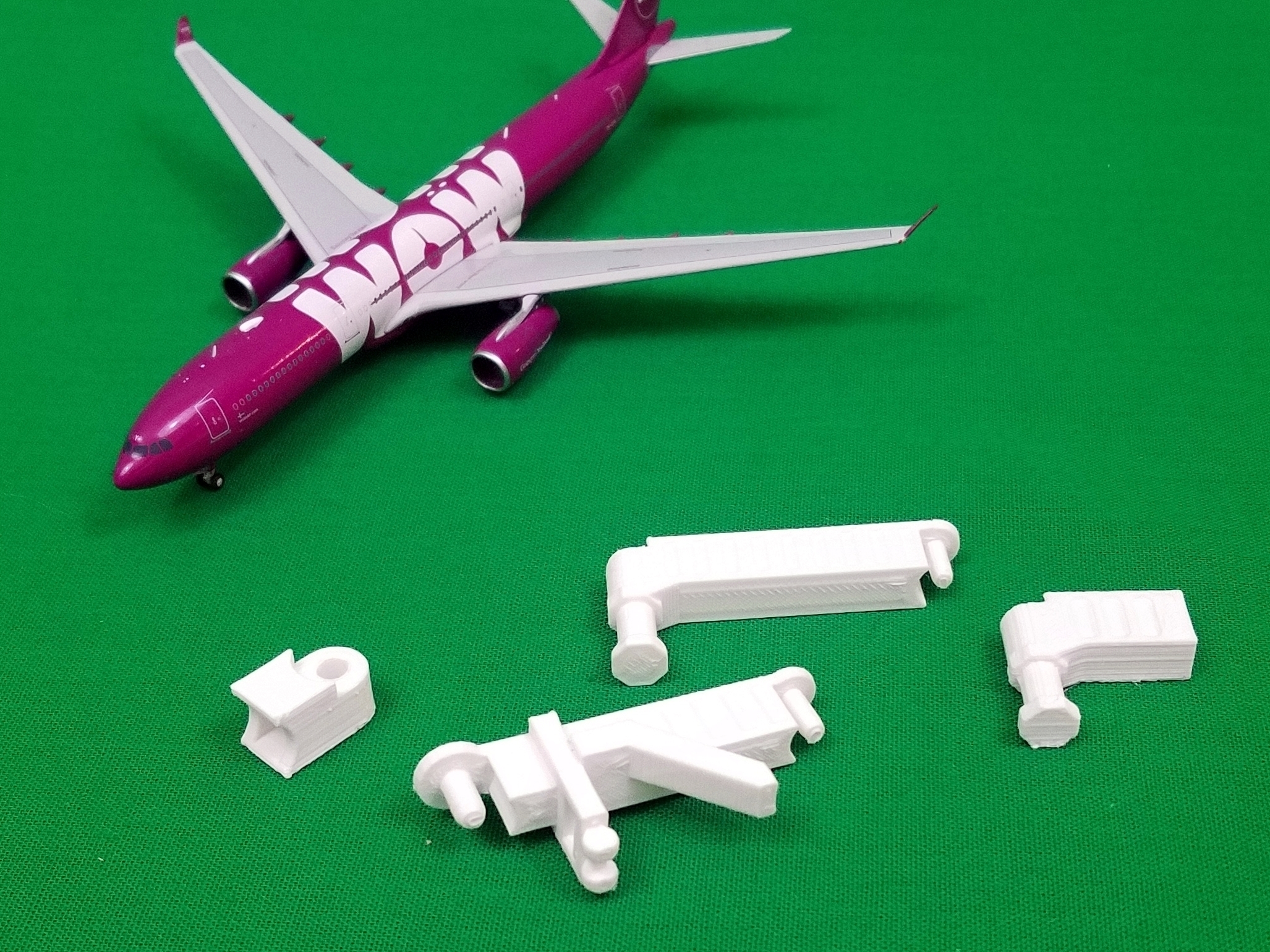 Free STL file Jet Bridge 1:400 Scale 🌉・3D printable design to download ...