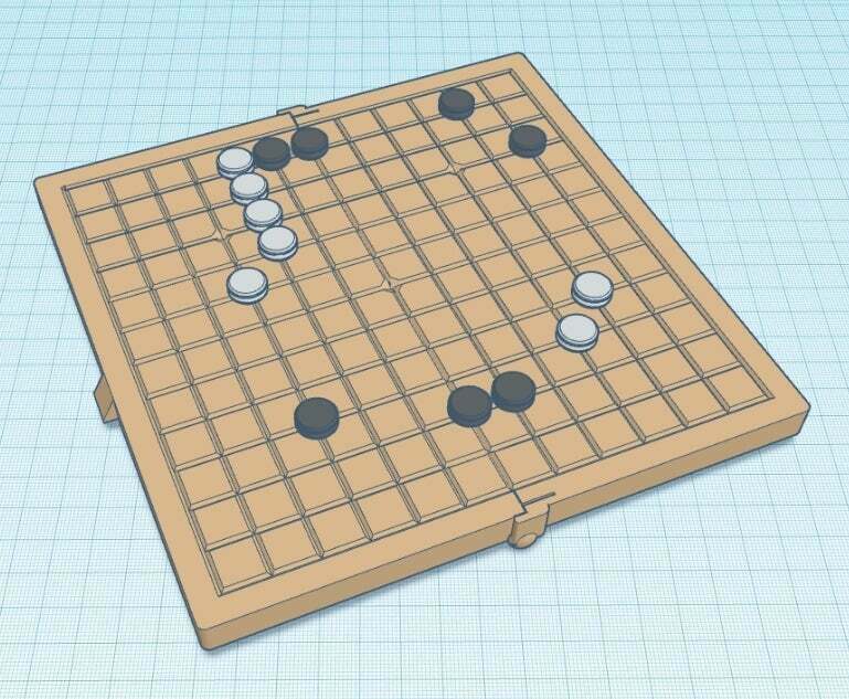 Free STL file Go Board, folding・3D printer design to download・Cults