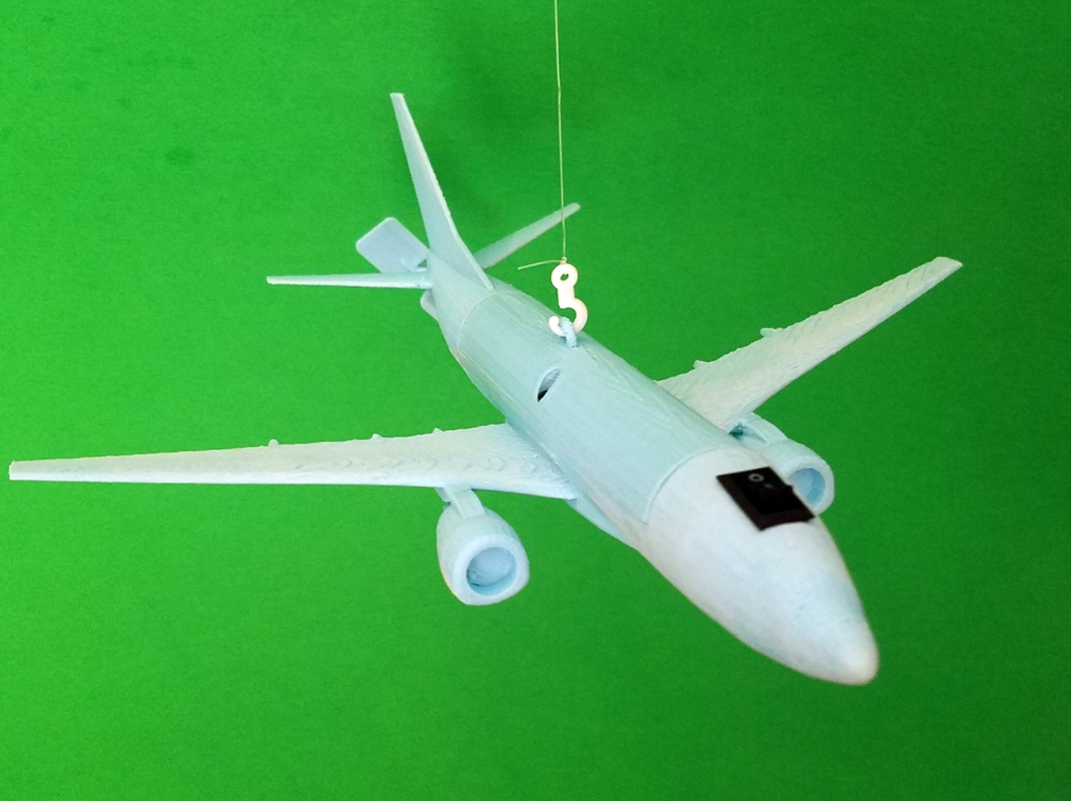 Download free STL file Boeing 737 Ceiling Flyer • 3D printer design ・ Cults