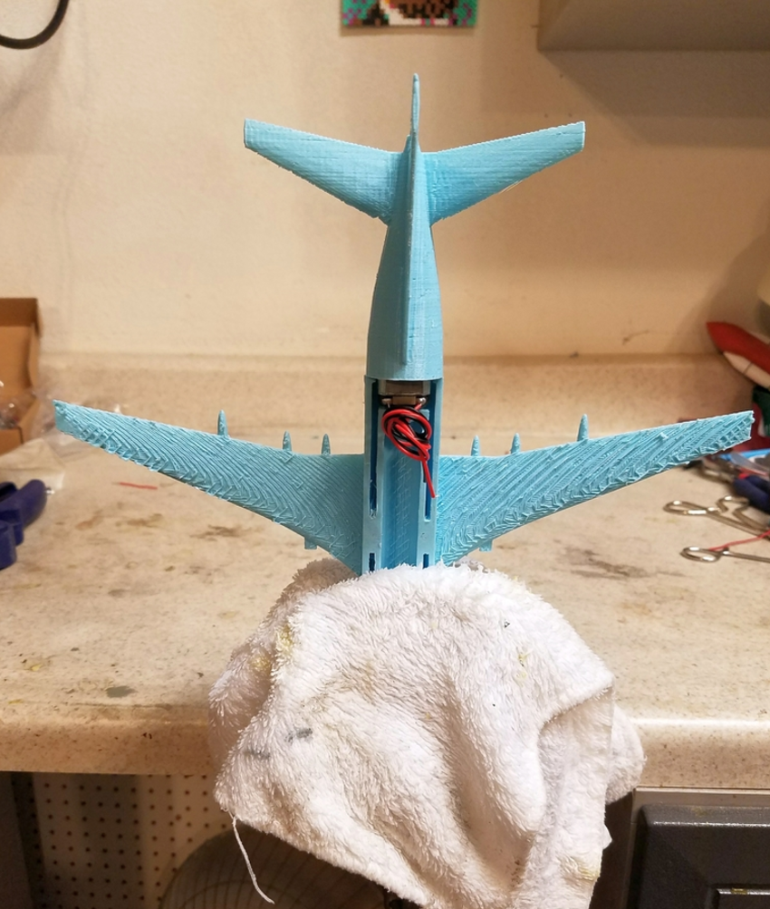 Download free STL file Boeing 737 Ceiling Flyer • 3D printer design ・ Cults