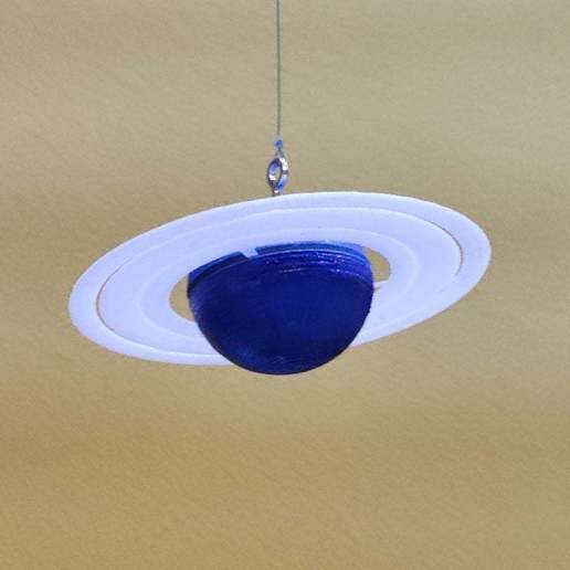 Download free SCAD file Saturn Scale Model • 3D printer design ・ Cults