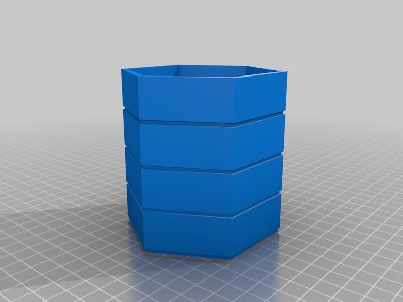 Free STL file Pencil holder (pencil pot)・Object to download and to 3D ...