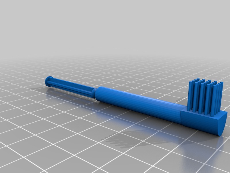 Free 3D file syringe brush・3D printing idea to download・Cults