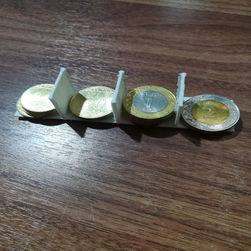 Free 3D file coins organizer・3D printing idea to download・Cults