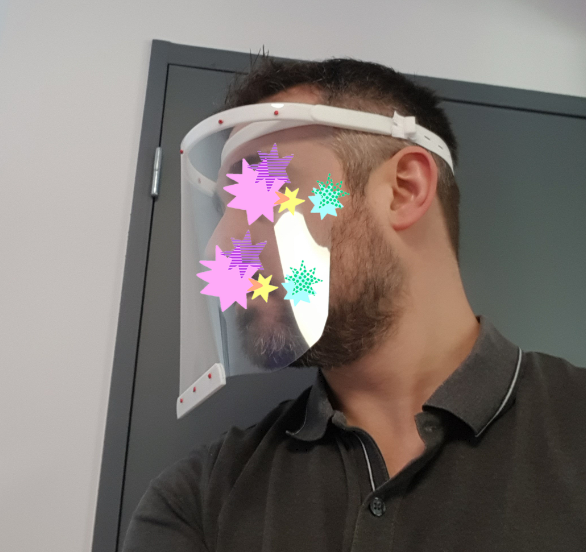 Free STL file protective visor・3D printer design to download・Cults