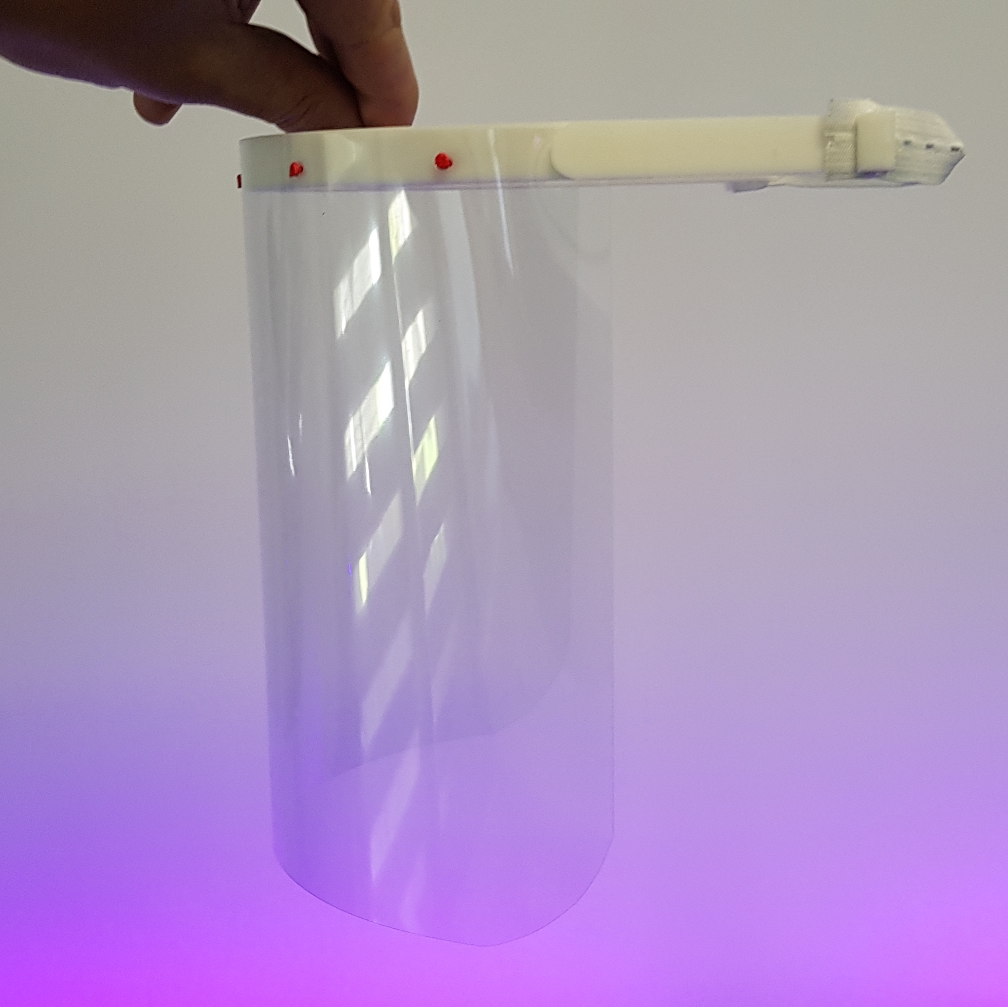 Free STL file protective visor・3D printer design to download・Cults