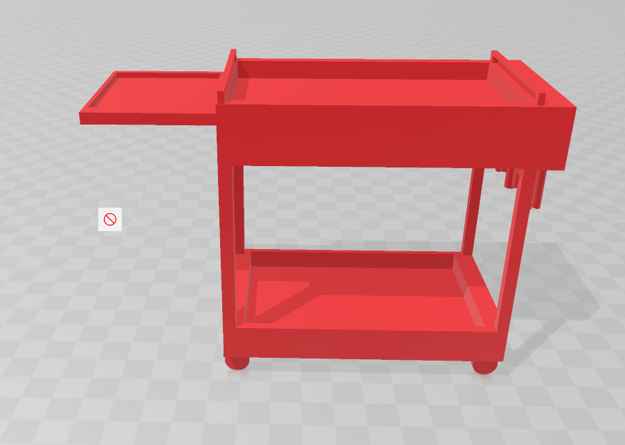 STL file tool trolley on wheels・3D printable model to download・Cults