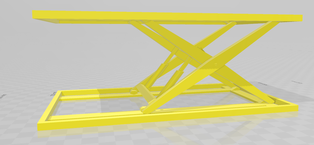 STL file scissor lift 🔧・3D printer design to download・Cults