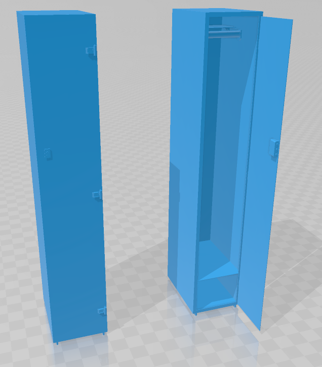 STL file locker・3D print model to download・Cults