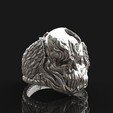 Download 3D printing designs Winged Fire Skull Ring ・ Cults