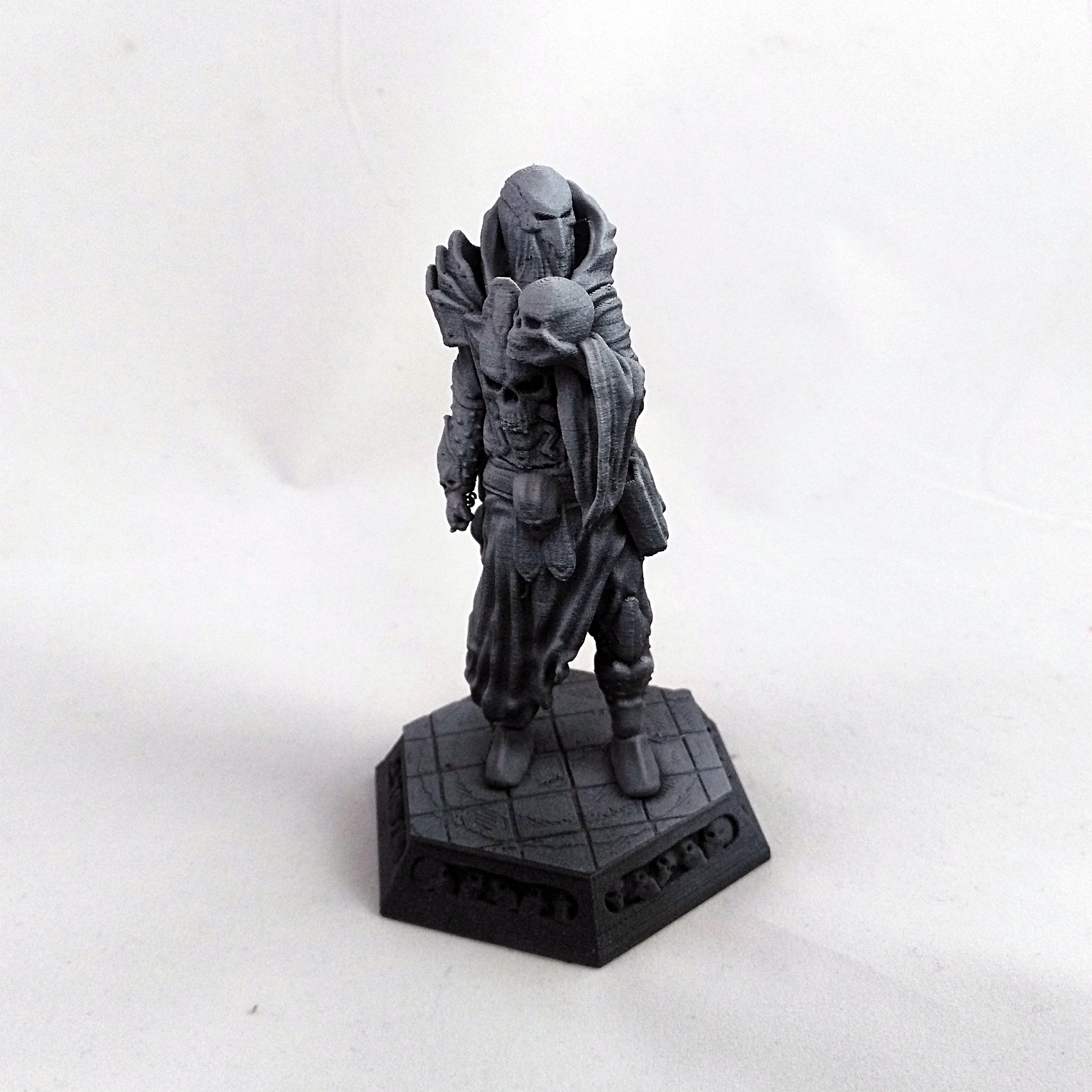Download STL file Necromancer Fantasy Figure • 3D printable template ...