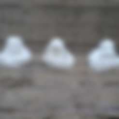 Download STL file Three Wise Monkeys Set • 3D print template ・ Cults