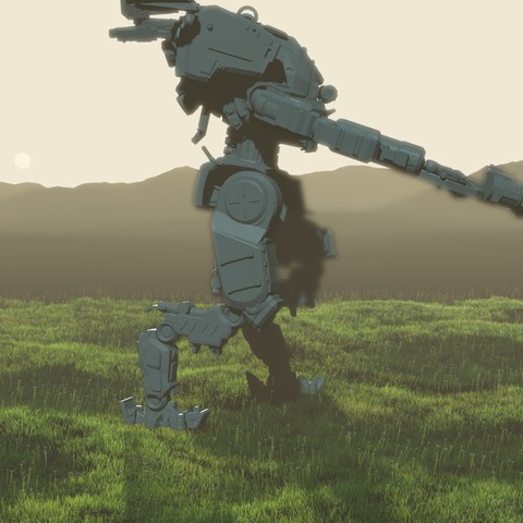 Download 3D printer model BT 7274 Titanfall Mech ・ Cults