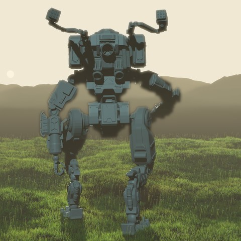 Download 3D printer model BT 7274 Titanfall Mech ・ Cults