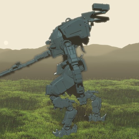 Download 3D printer model BT 7274 Titanfall Mech ・ Cults