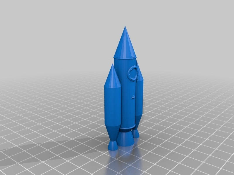 Free STL file Rocket Ship・Object to download and to 3D print・Cults