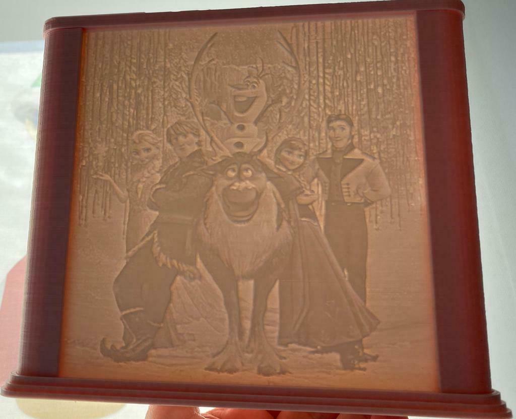 Free 3D file Cartoon & Princess Lithophane Panels 👸・3D printing design ...
