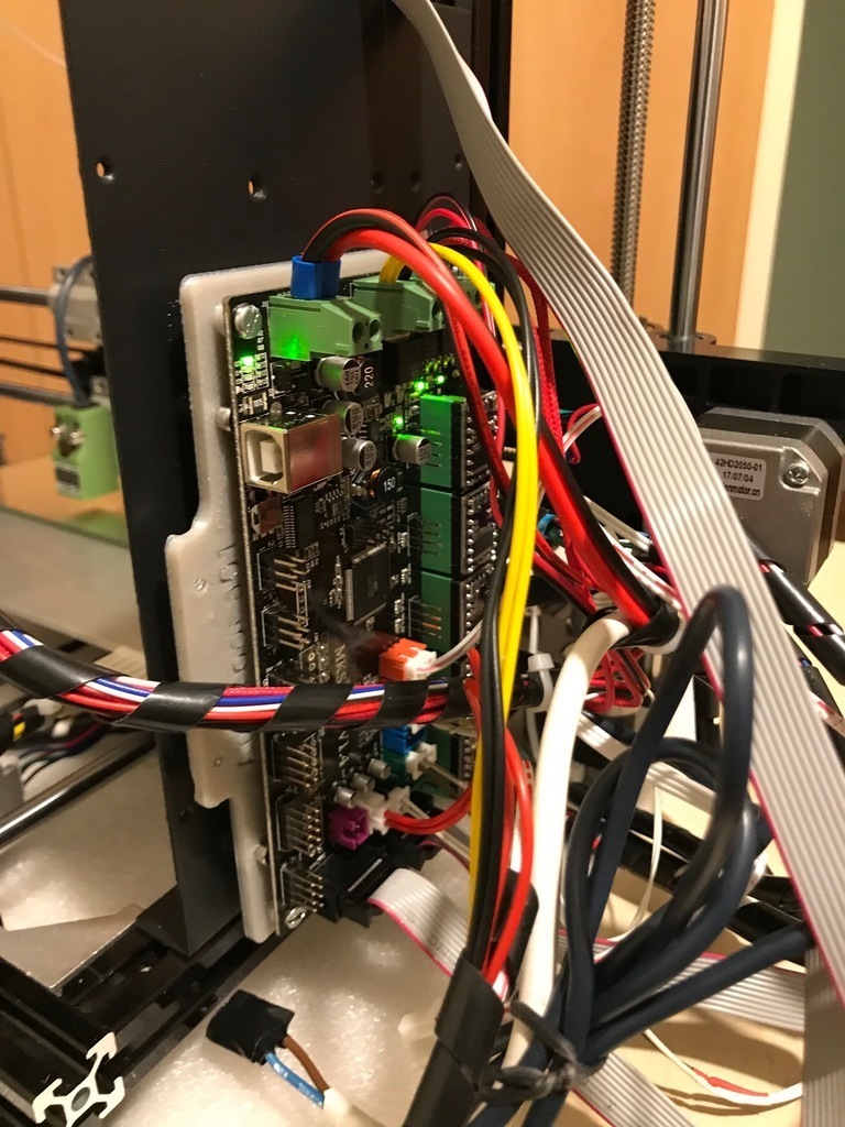 Free 3D file MKS Gen 1.4 Electronic board support for Athorbot a01 🧞‍♂️ ...