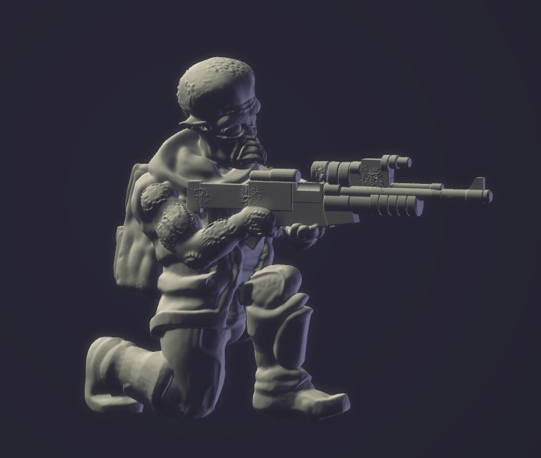 Archivo STL Aliens Pirates - Bundle - 28mm・Design para impresora 3D ...