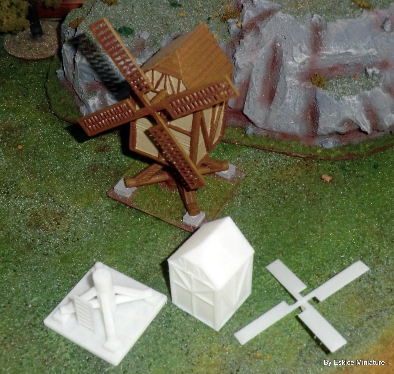 3D printing Windmill - Medieval Wargame in Napoleon • made with cr10 ...