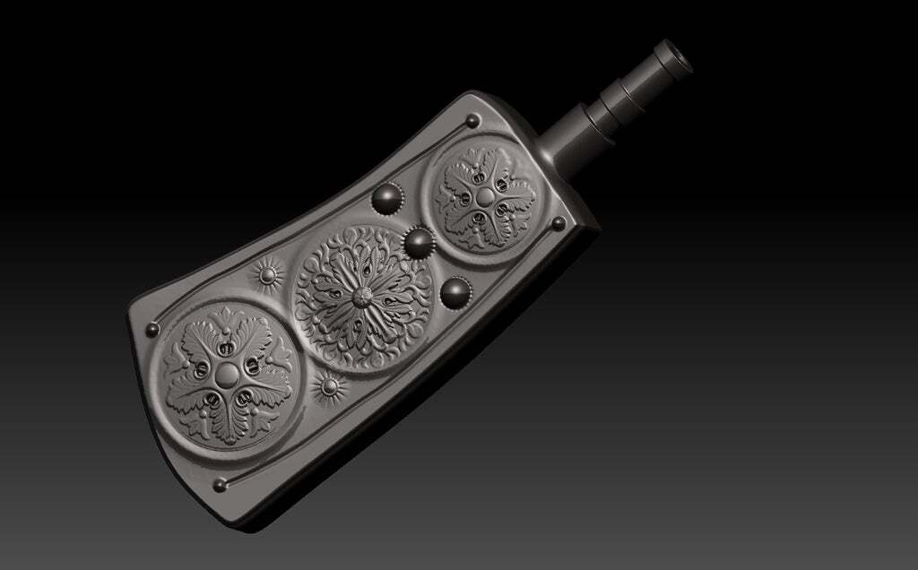 Free OBJ file Star Wars Jawa Blaster Power pack・3D print object to ...