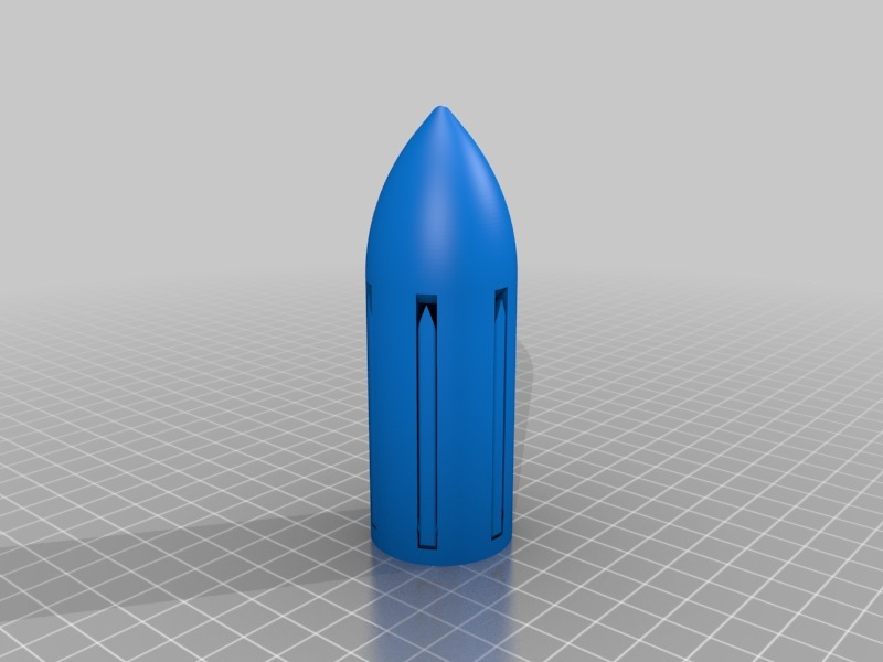 Free 3D file CO2 Rocket Fully Assembled・3D printing template to ...