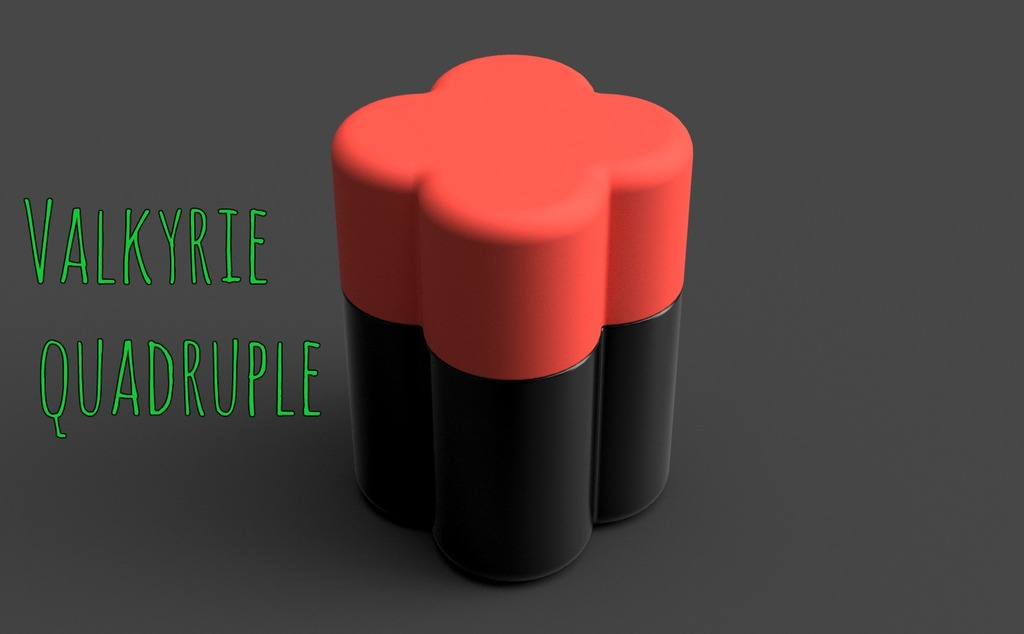 Free 3D file Valkyrie 18650 case 👽・Model to download and 3D print・Cults