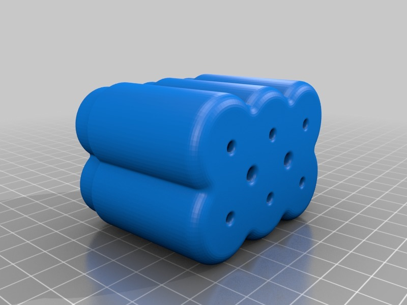 Free 3D file Valkyrie 18650 case 👽・Model to download and 3D print・Cults