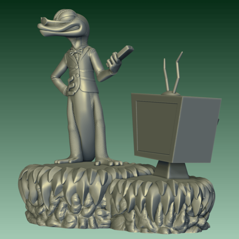 Download 3D model Gex The Gecko ・ Cults