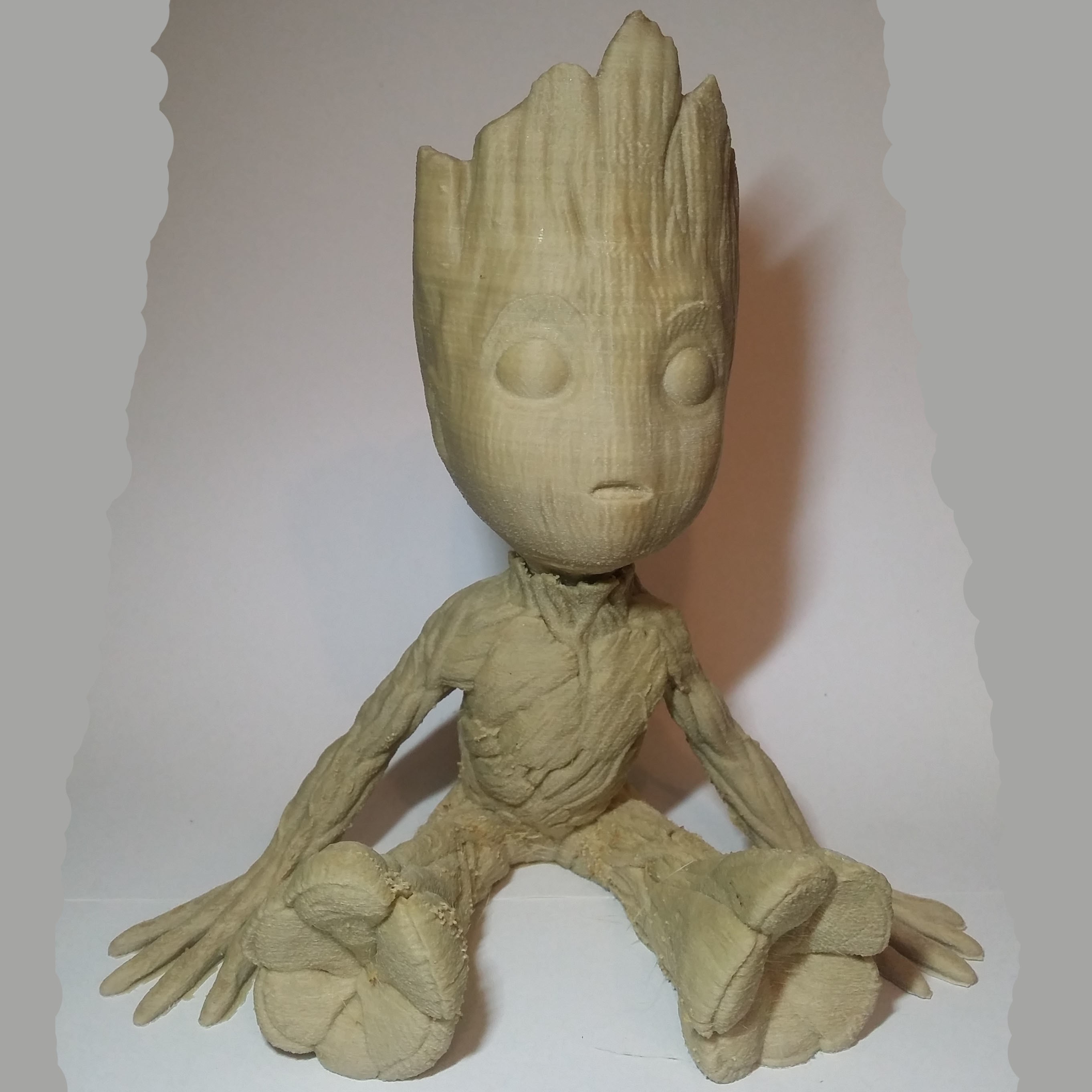 3D print Baby Groot • made with P3Steel (Prusa i3 clone with steel ...