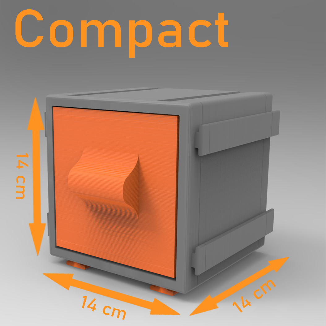 STL file Modular storage・3D printing model to download・Cults