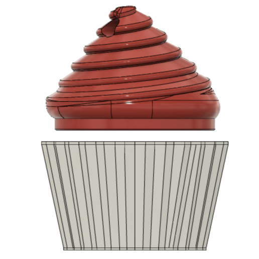 Download free 3D printer designs Cupcake Box ・ Cults