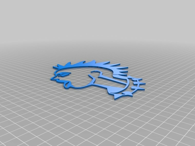 Free STL file Punk girl 2 (2 colors)・3D printer model to download・Cults