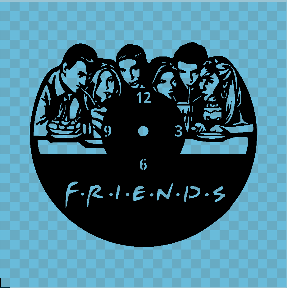 STL file FRIENDS WATCH・3D printable model to download・Cults