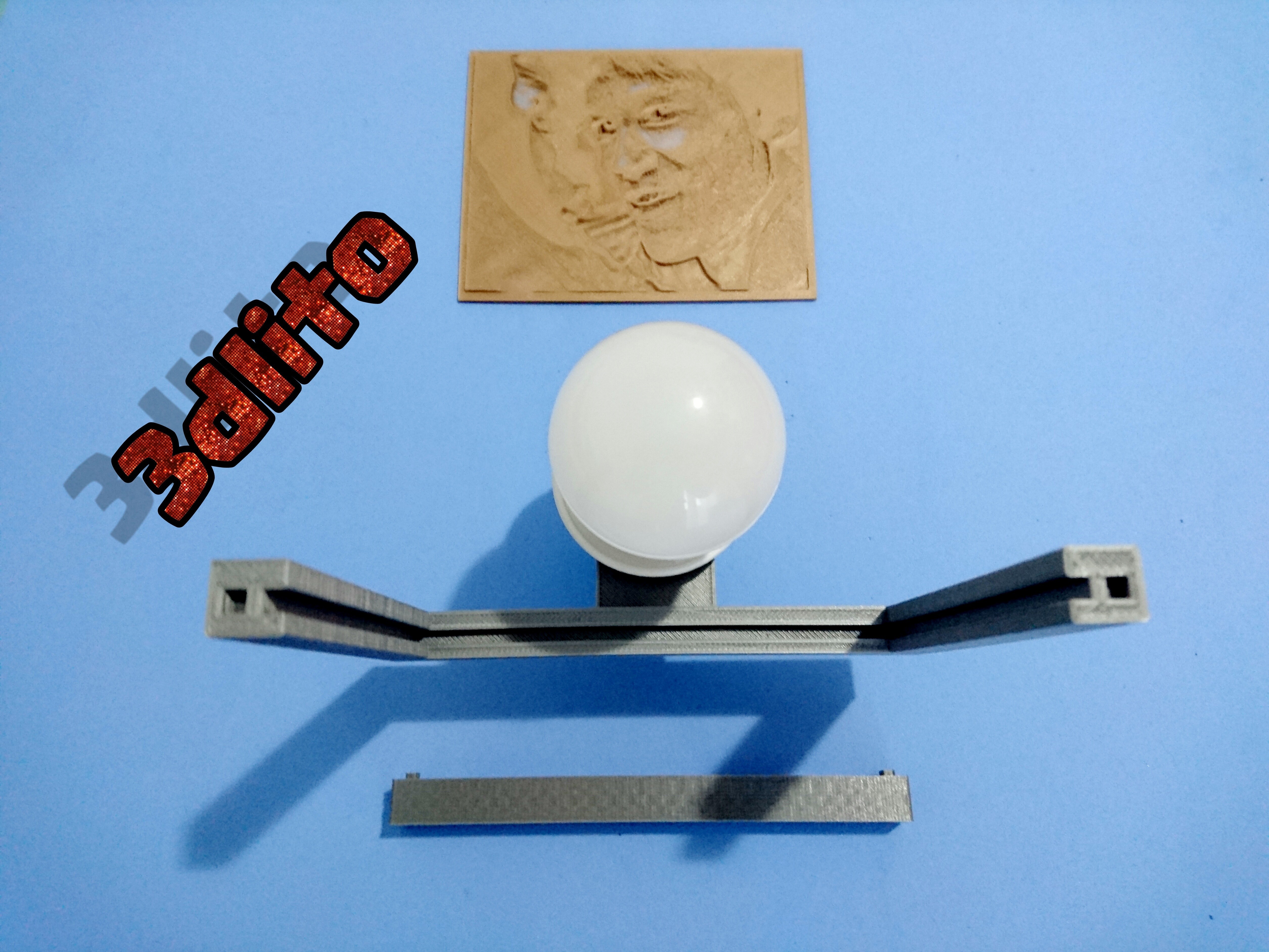 Download free STL file Support Light litofania • Model to 3D print ・ Cults