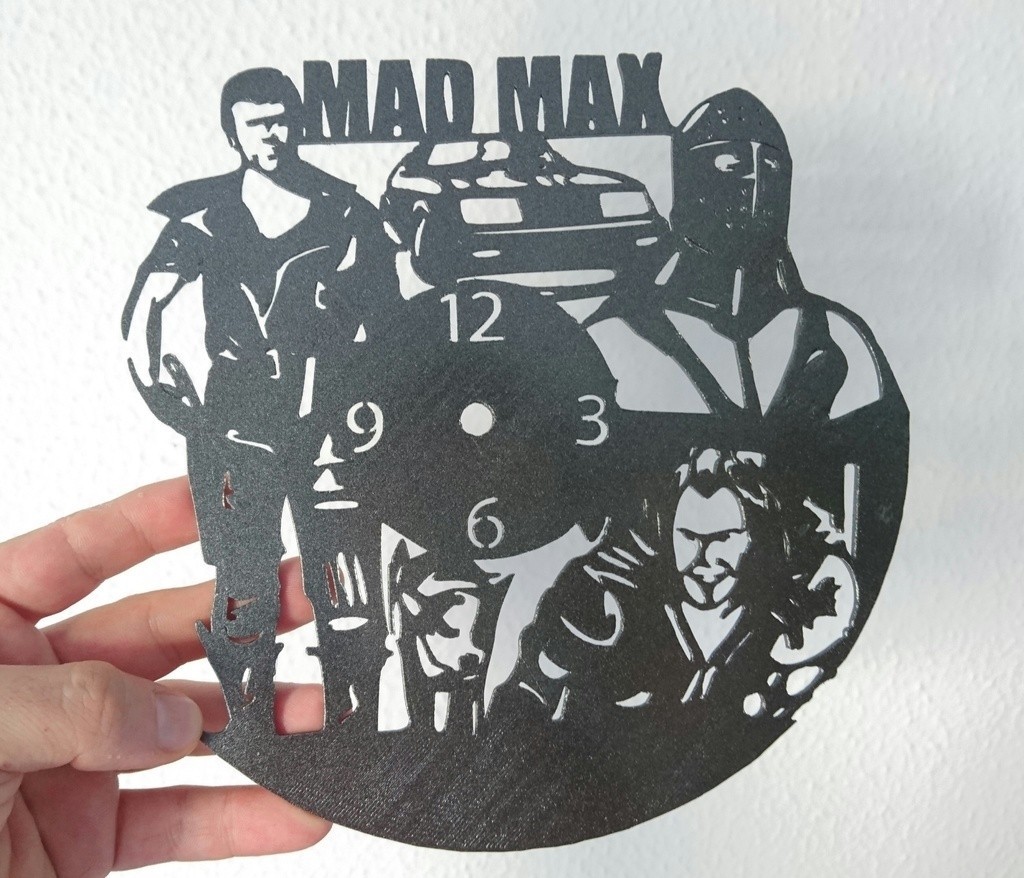 Free STL file Reloj Mad Max・3D print model to download・Cults