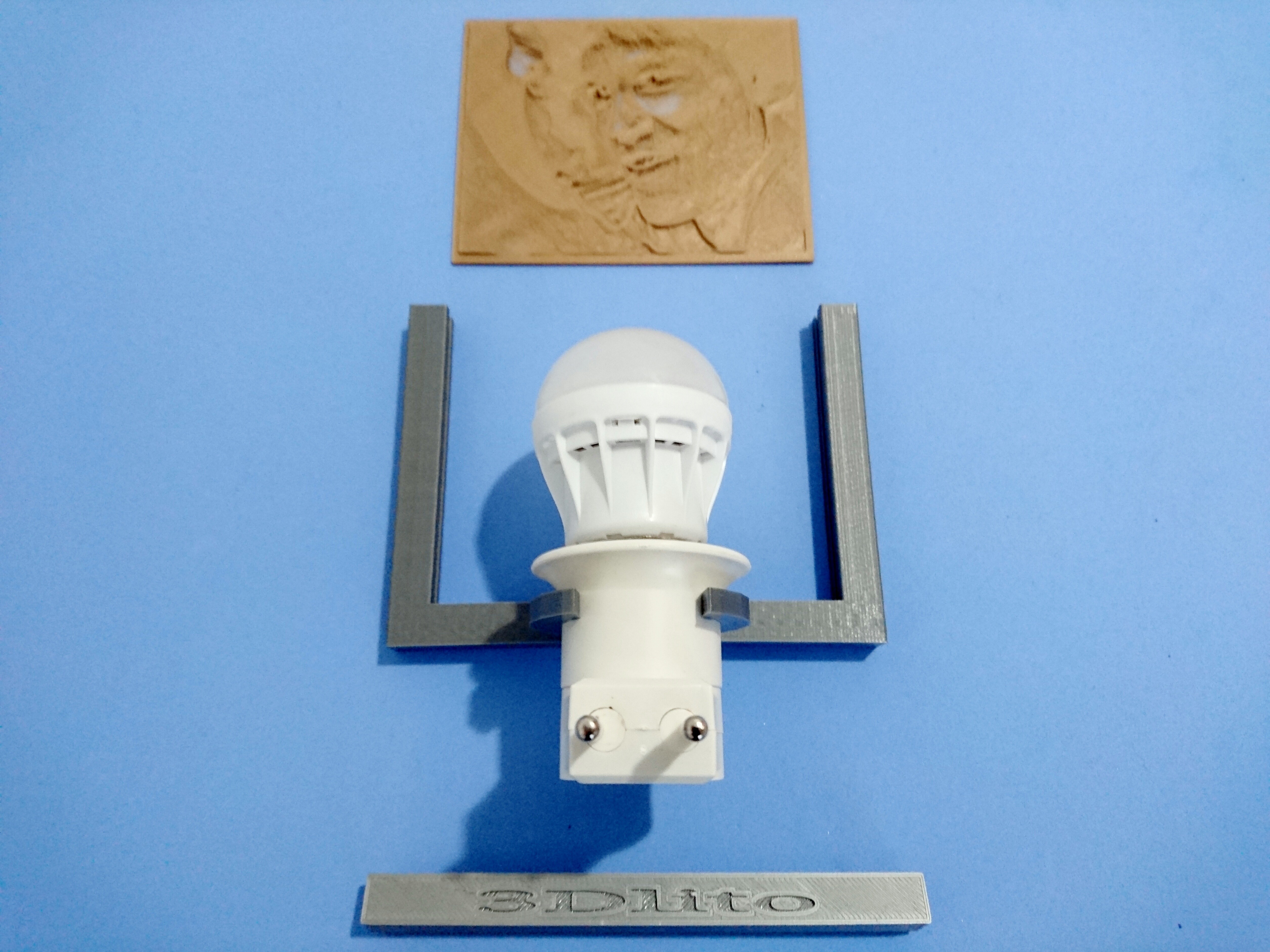 Download free STL file Support Light litofania • Model to 3D print ・ Cults