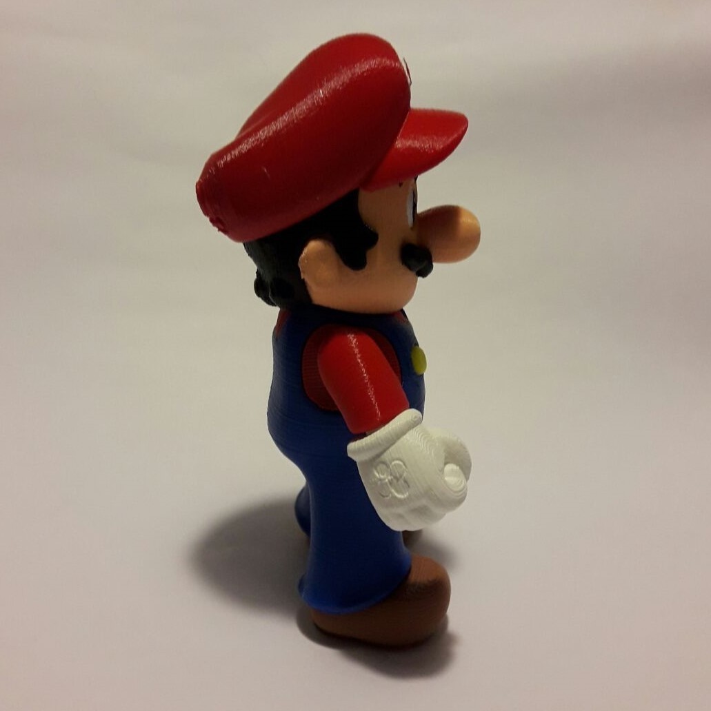 3D printed Super Mario complete set • made with steeel・Cults