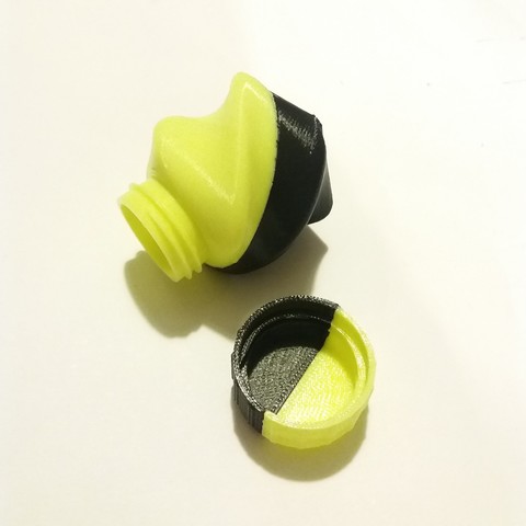 3D print Twisted Bottle & Screw Cup (Dual Extrusion / 2 Color) • made ...