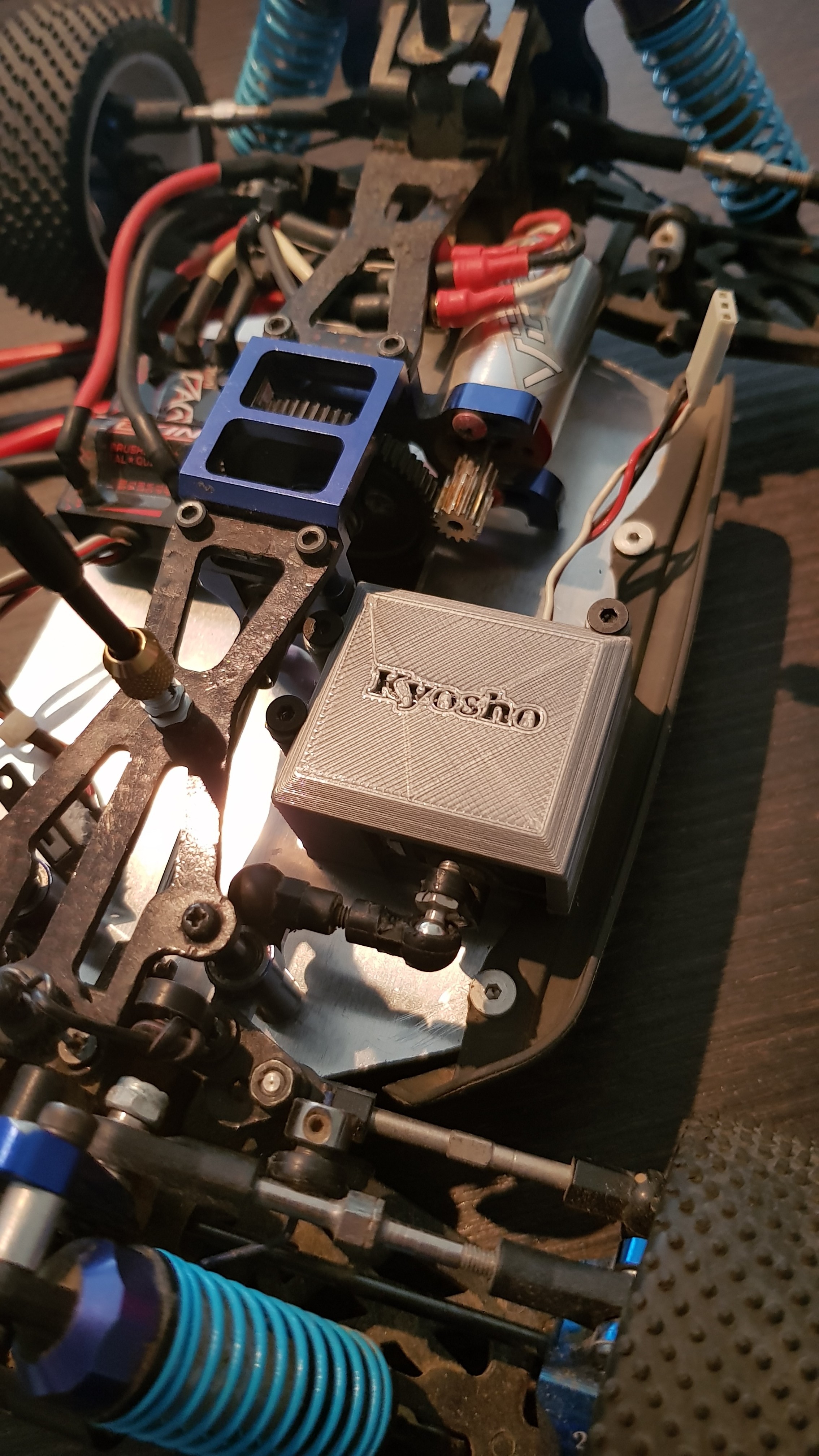 Free STL file Rc 1/18 steering servo box for mini kyosho modify 📦・3D ...