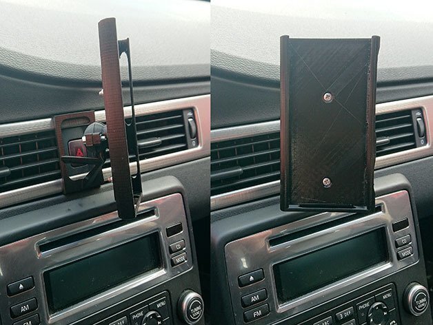 Free STL file Sony Xperia XZ Premium car dash mount 🚗・3D print design ...