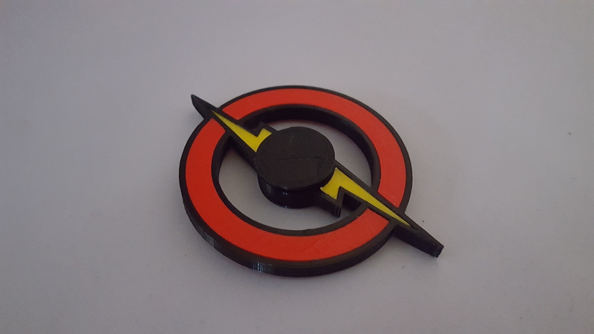 Archivo STL gratis El Flash Fidget Spinner・Diseño imprimible en 3D para ...