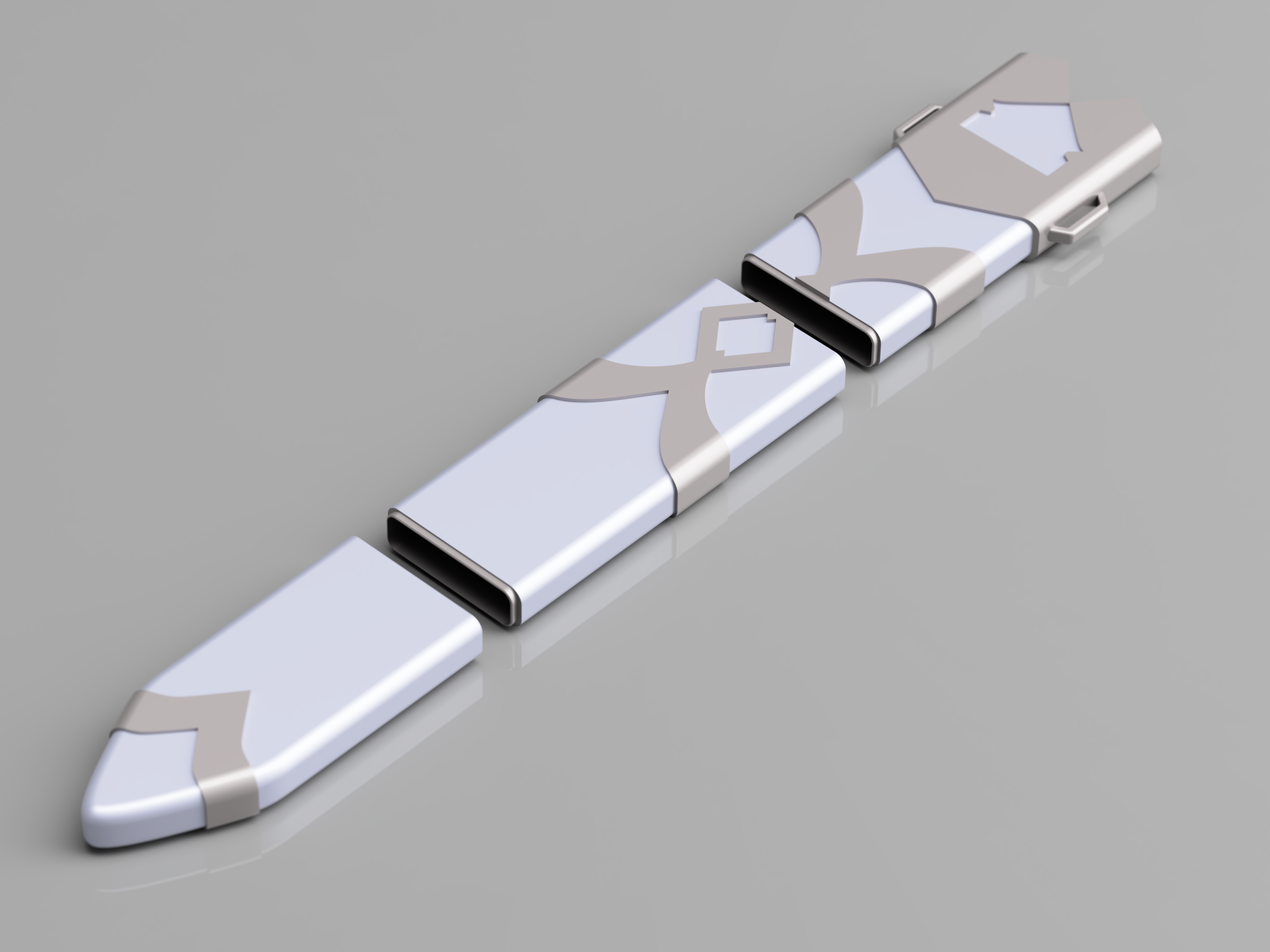 STL file The Legend of Zelda Skyward Sword: Goddess White Sword ...