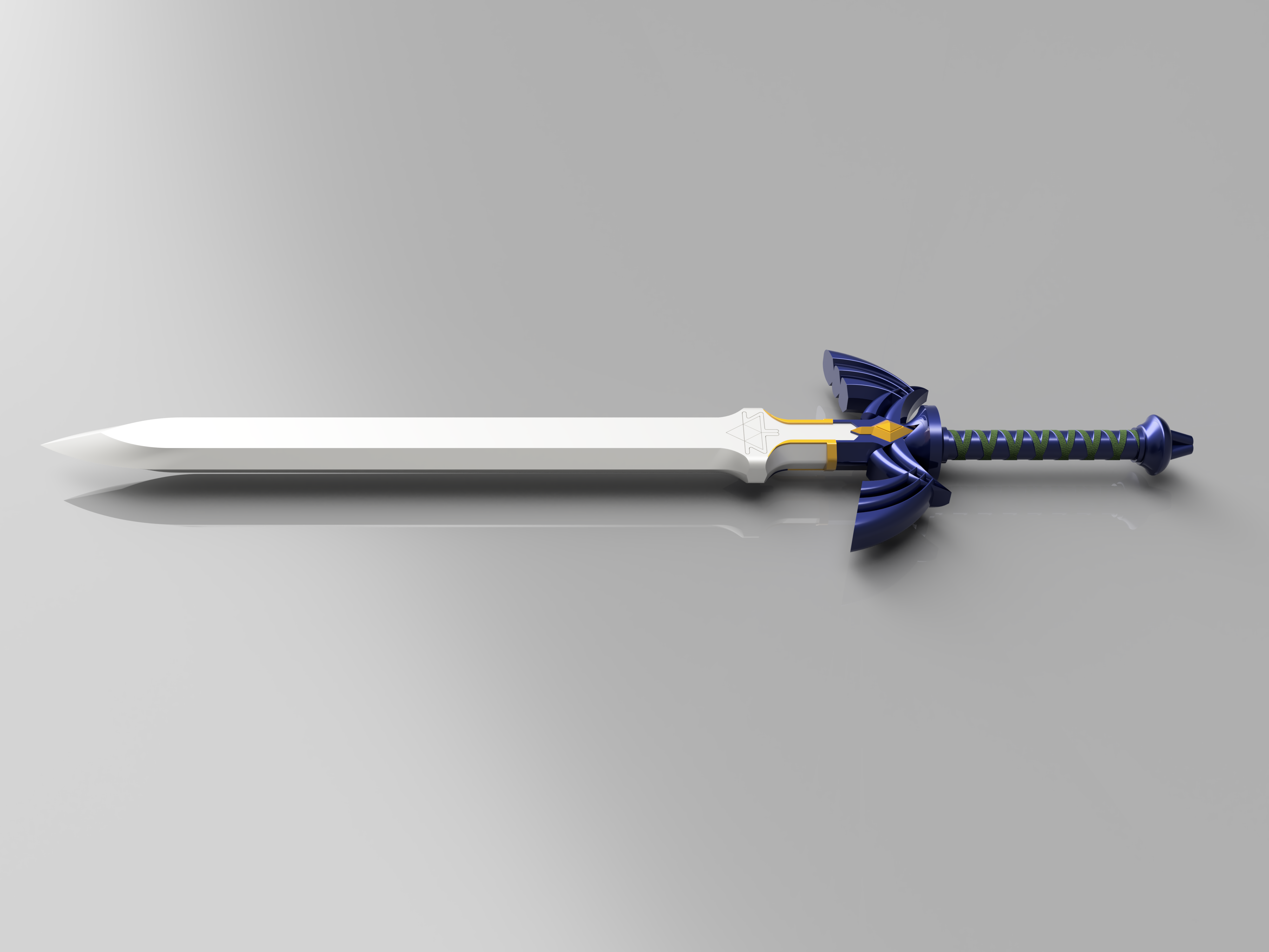 STL file The Legend of Zelda: Master Sword・3D printable model to ...