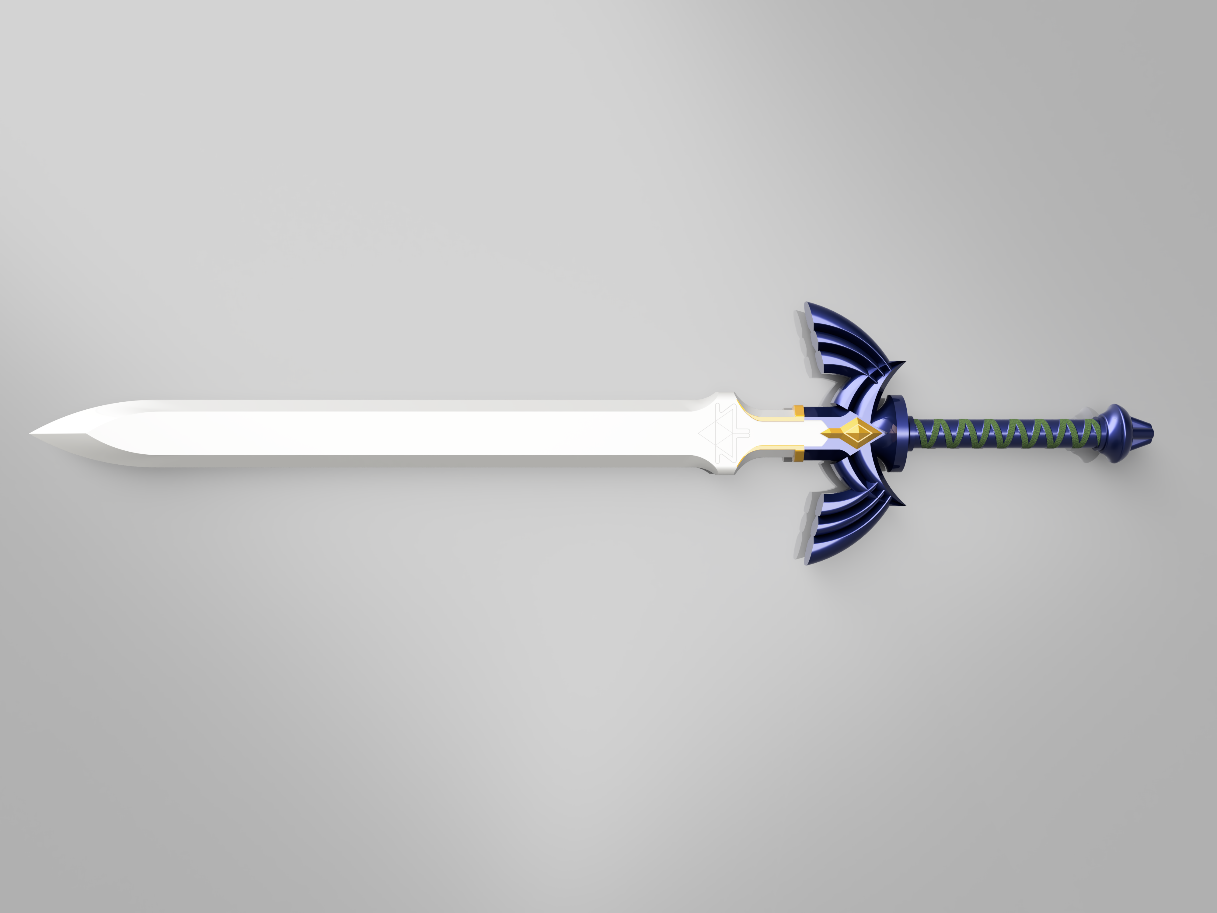 STL file The Legend of Zelda: Master Sword・3D printable model to ...