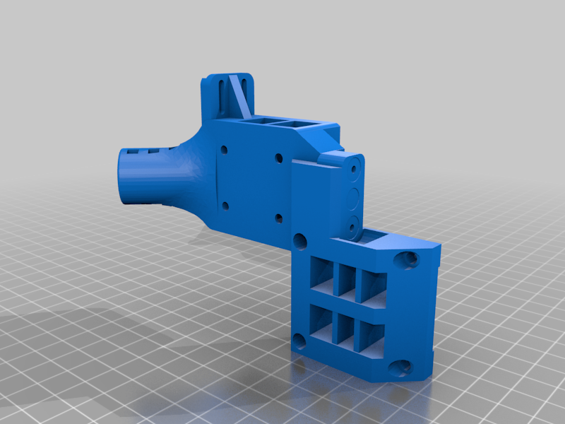 Free 3D file Ratrig v-core pro Hemera mount - endstop, bltouch, mgn15 🔧 ...