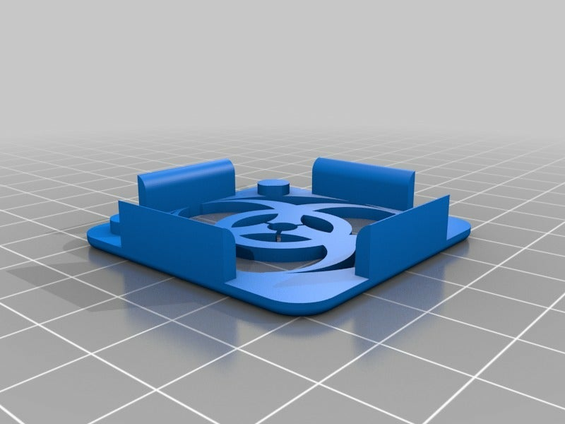 Free STL file 40 mm Fan Cover Biohazard edition・3D printable object to ...