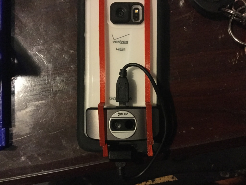 Free 3D file Flir one Android clip・3D printing template to download・Cults